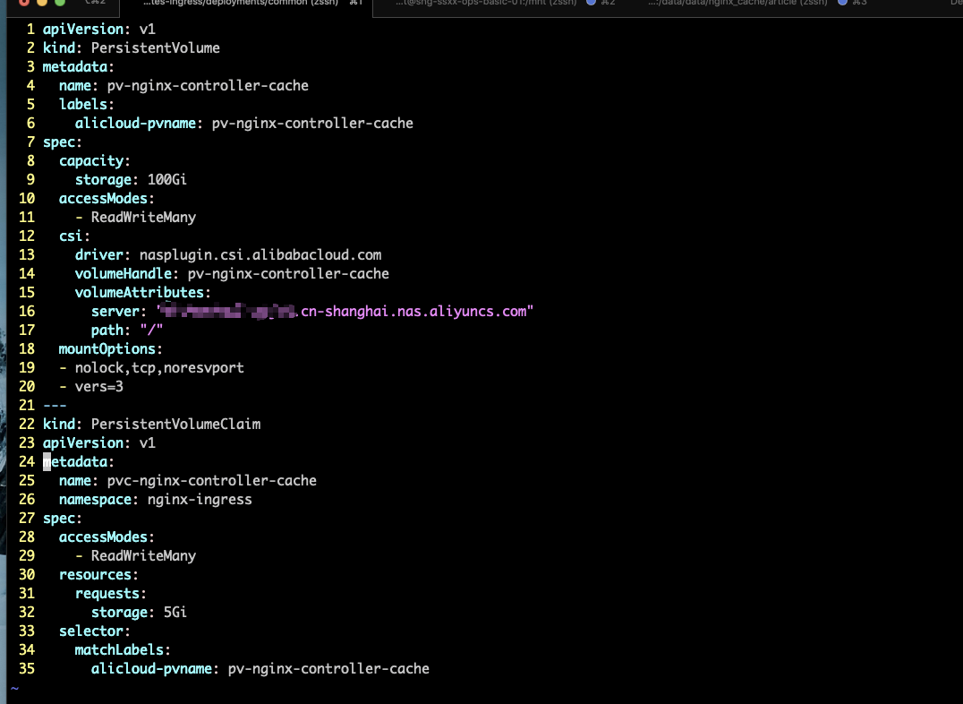 K8s Nginx Ingress配置缓存 Pllsxyc